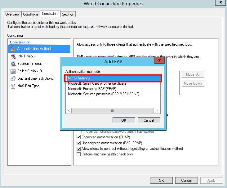 enable EAP-MD5 in Windows NPS - windows-infrastructure.de enable EAP-MD5 in Windows NPS - windows-infrastructure.de